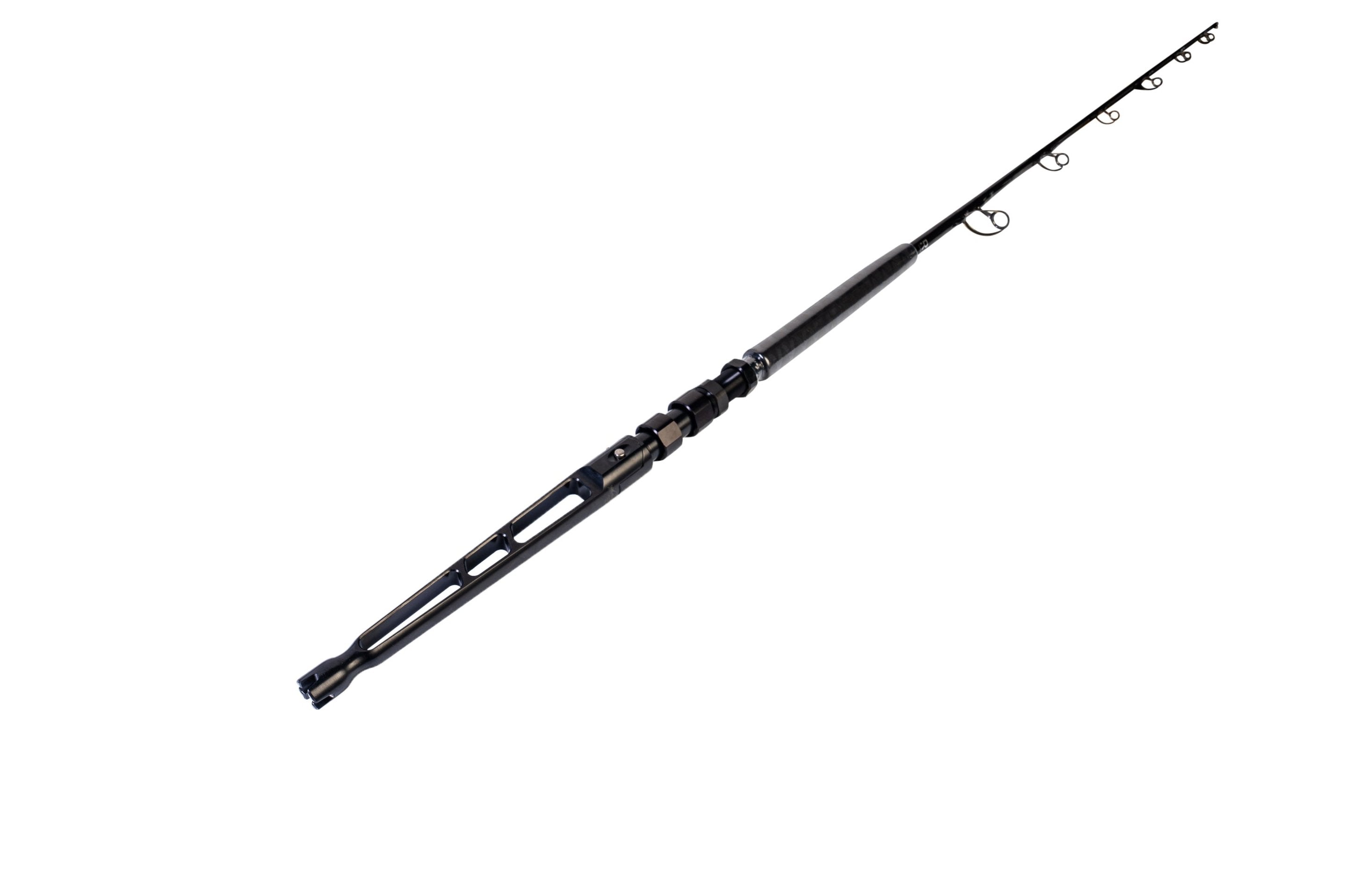 RD Customs Planer Rod 6'6 50-80lb with Winthrop Terminator Adjusta-But ...