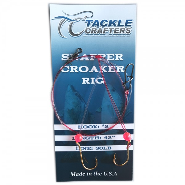 TACKLE CRAFTERS Snapper Croaker Rig – Reel Deal Bait And Tackle